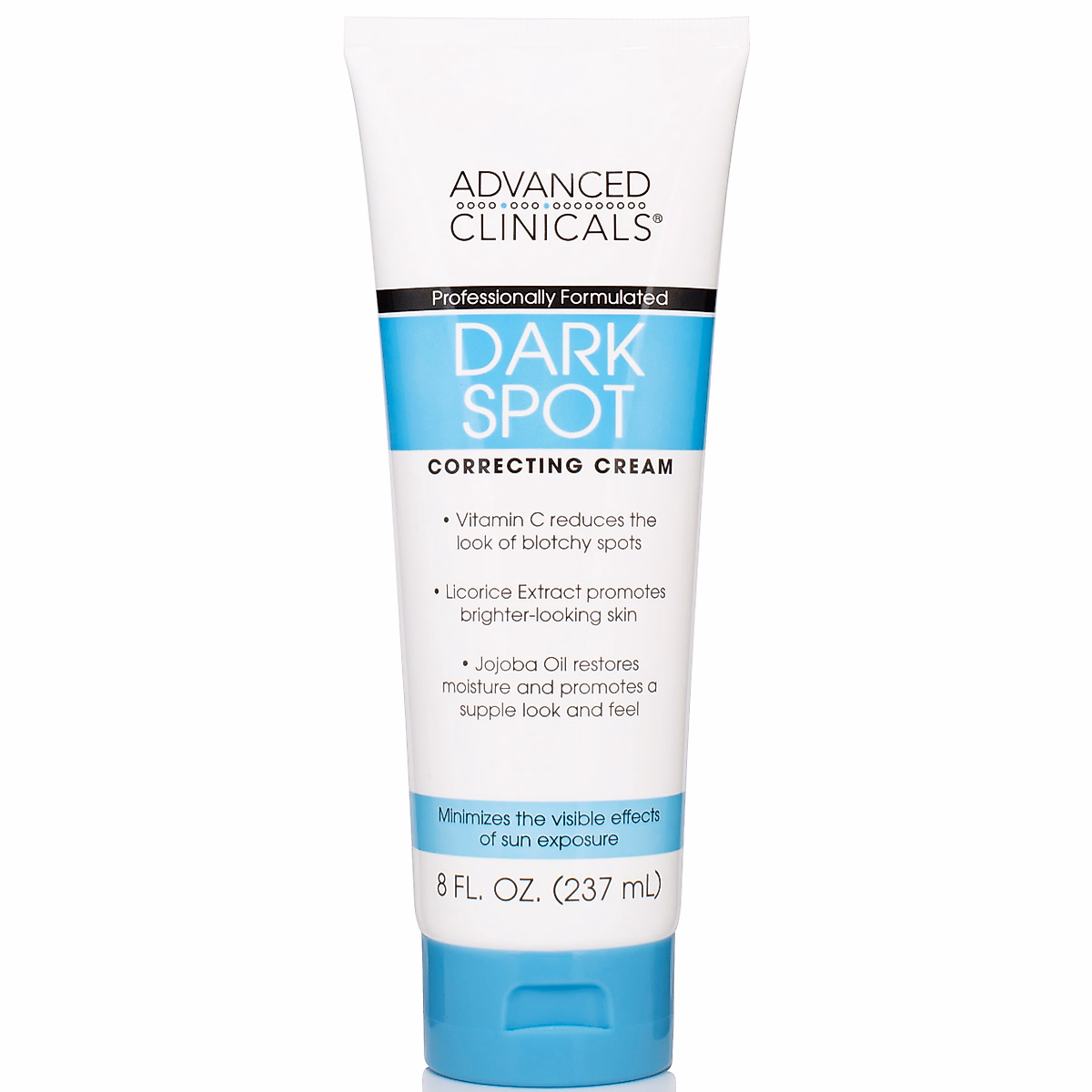 Advanced Clinicals Dark Spot Vitamin C Cream For Face, Hand & Body Lotion, Anti Aging Therapeutic Skin Care Moisturizer Lotion Reduces Appearance Of Age Spots, Blotchy Skin, & Wrinkles, Large 8 Fl Oz