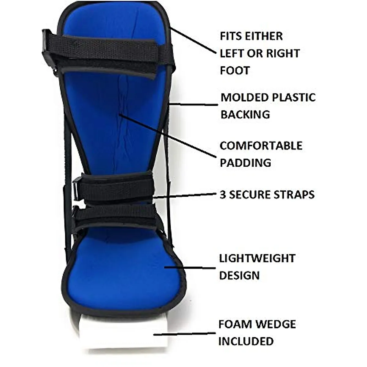 SB SUPERIORBRACES Superior Braces (Size Small) PFS Medical Night Splint Brace & Support for Plantar Fasciitis, Foot Pain Management, Male Shoe Size 4-6. Female Shoe Size 5-7