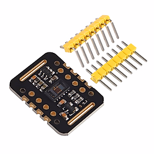 AITRIP 3PCS Heart Rate Sensor Module MAX30102 Puls Detection Blood Oxygen Concentration for Arduino STM32 (3PCS Black MAX30102)