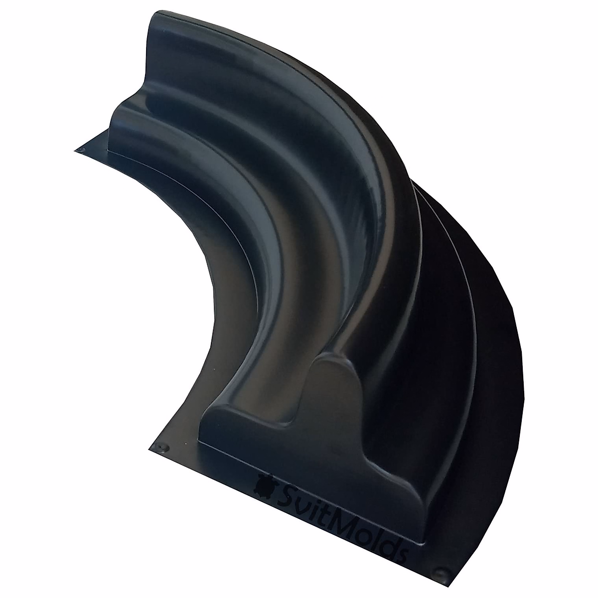 Concrete Molds DIY Sold 2 pcs Edging Border Round Edge Stone Gardening Border Garden Decor ABS Plastic BR18