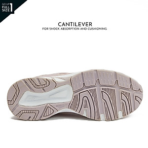 Avia Verge Womens Sneakers - Tennis, Court, Cross Training, or Pickleball Shoes for Women, 7.5 Medium, Light Purple/Multicolor/Light Purple