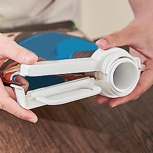 2PCS Food Bag Clips with Pour Spout Food Bag Clip with Pour Spout Bag Spout Clip Suitable for Flour, Snack Bags Clips for Kitchen Bag Sealing Clip with Pour Spout Bag Clips for Food Storage (2PCS)