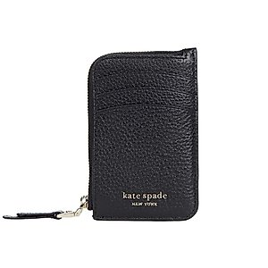 Kate Spade New York Roulette Zip Cardholder Black One Size