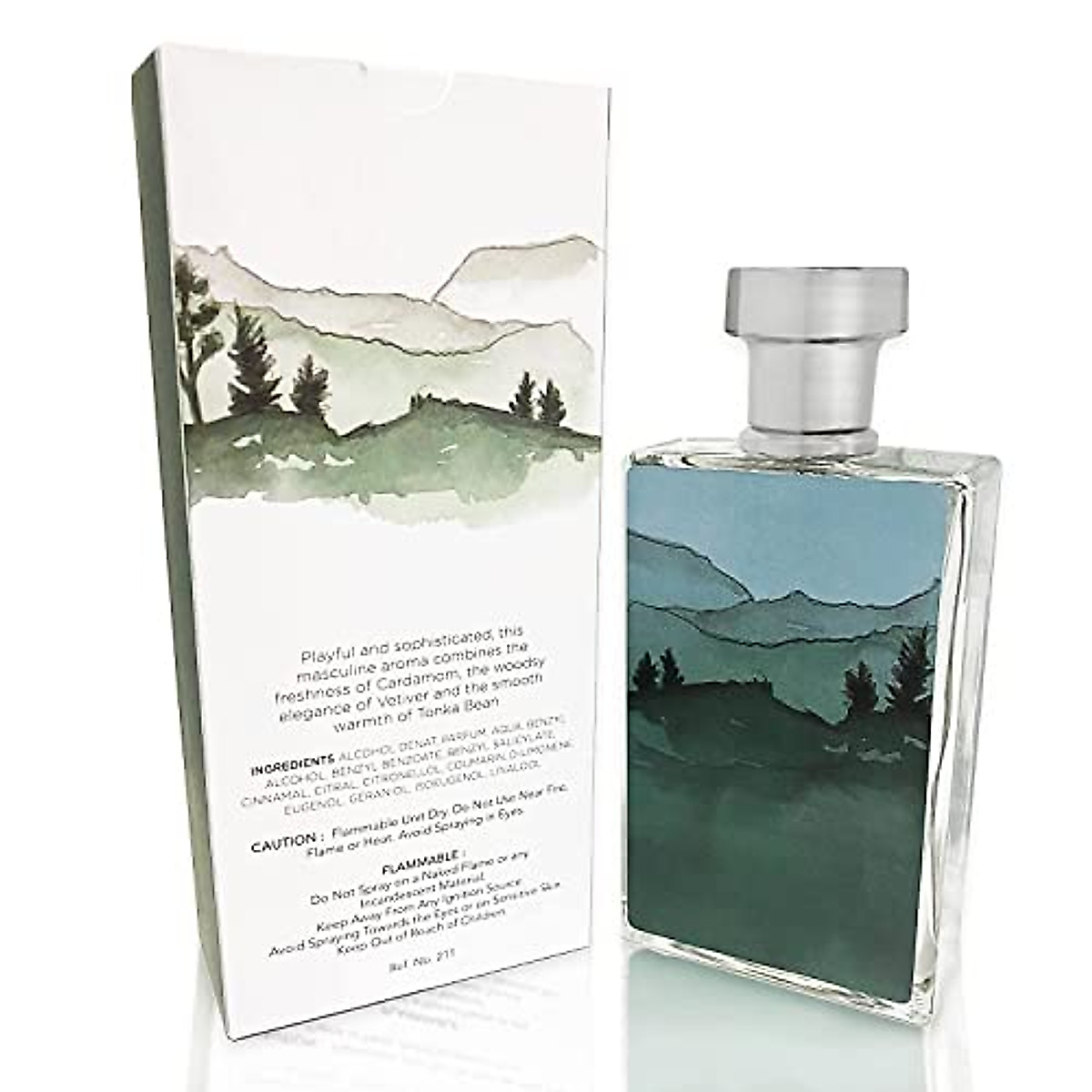 Hybrid Men’s Fragrance Force of Nature Eau de Toilette Spray 3.4 Fl oz