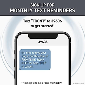 Frontline Shield Flea & Tick Treatment for Medium Dogs 21-40 lbs. Count of 3