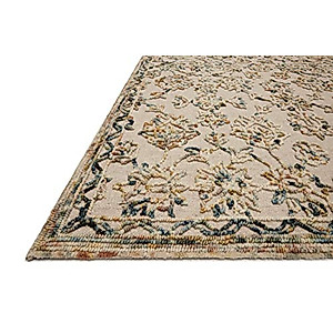 Loloi II Halle Collection HAE-04 Lagoon/Multi, Traditional 2'-6" x 7'-6" Runner