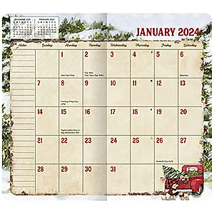 LANG Truckin' Along 2024 Two Year Planner (24991071110)