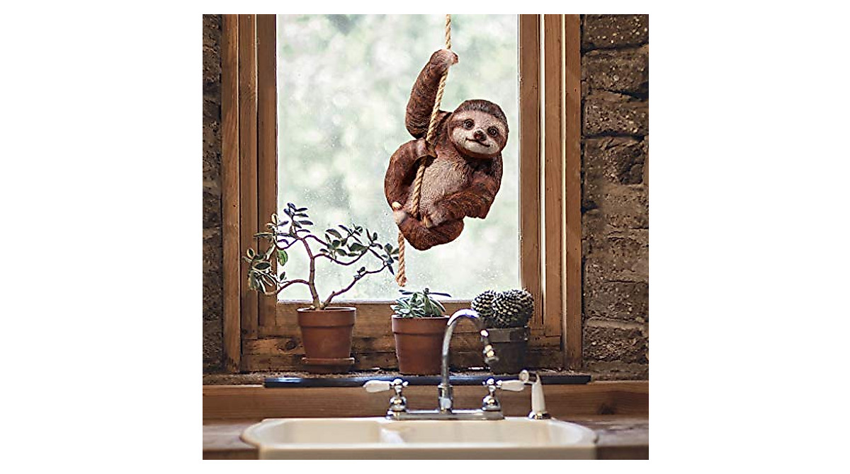 Design Toscano Hanging Horatio The 3-Toed Sloth Statue — 🛍️ The Retail ...