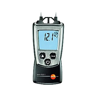 Testo 606-1 Wood & Material Moisture Meter w/Protective Cap, Batteries and Calibration Certificate