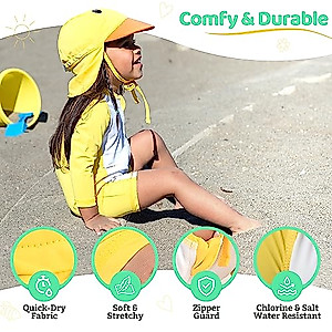 Cuddle Club Baby and Toddler One-Piece Swimsuit | UPF 50+ All-Day UV Protection Infant Sunsuit