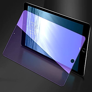 Umhlaba Anti Bluelight Compatible With iPad 9th Generation Screen Protector 10.2 inch 8th 7th Gen 7 8 9 th Tempered Glass 9H Blue Light Blocked 2 pack 2021