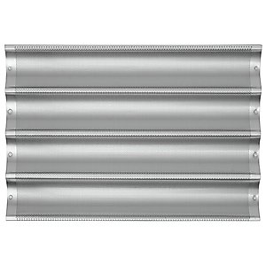 Chicago Metallic Uni-Lock Perf. Aluminum 4-Mold Baguette Pan