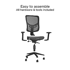 STAPLES 2260271 Kroy Mesh Task Chair Black