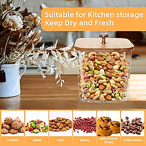 ASMALAM 3 Pack Laundry Room Organization Storage Containers Acrylic Jars and Dryer Sheet Container with Lids and Labels for Laundry Detergent Laundry Pods Containers Dry Sheet Organizing