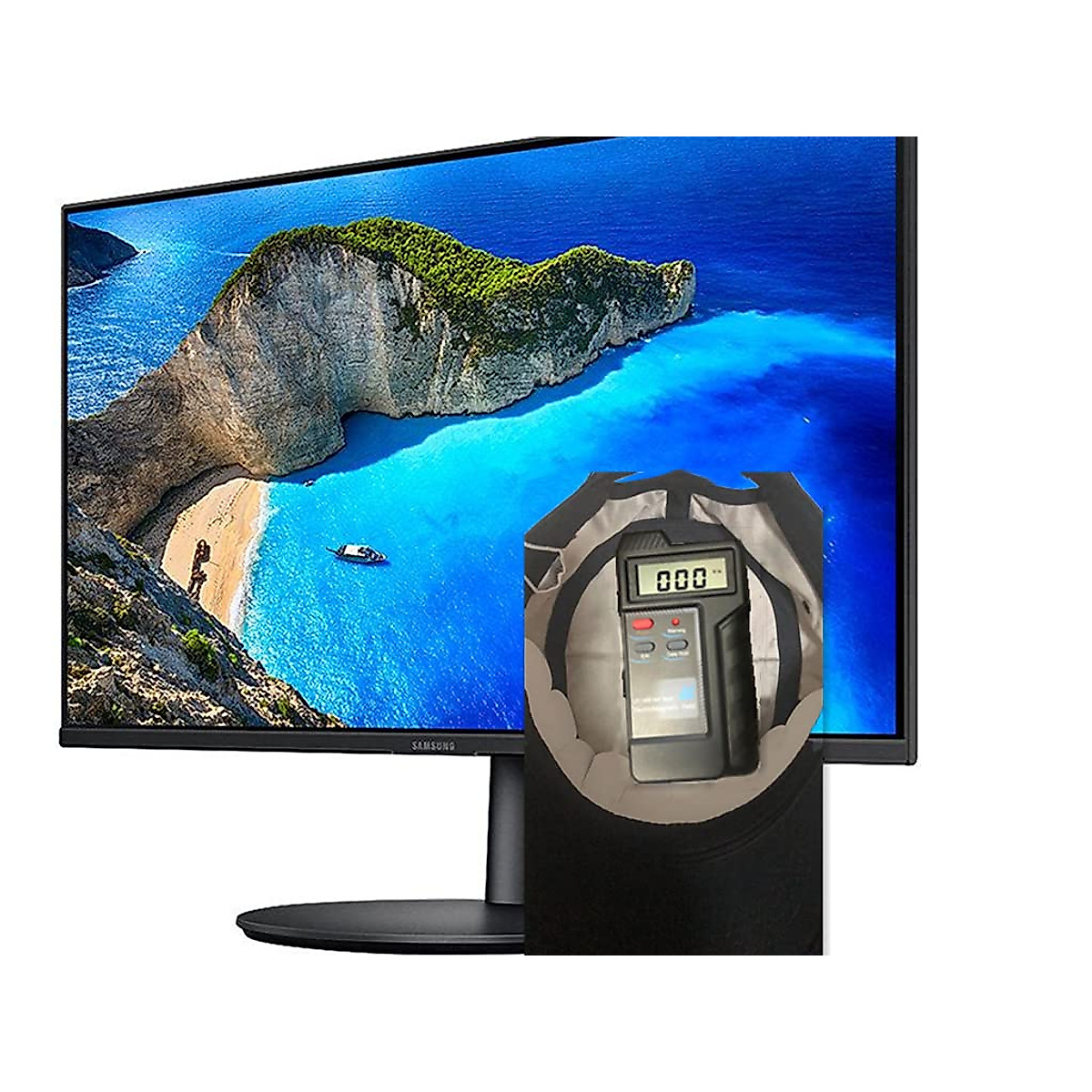 SGL Anti-Radiation Cotton Military Cap Cadet Flat Baseball Effective Shielding Signal Fluctuation 99.99% Protect Brain Hat Protective (Black), One Size