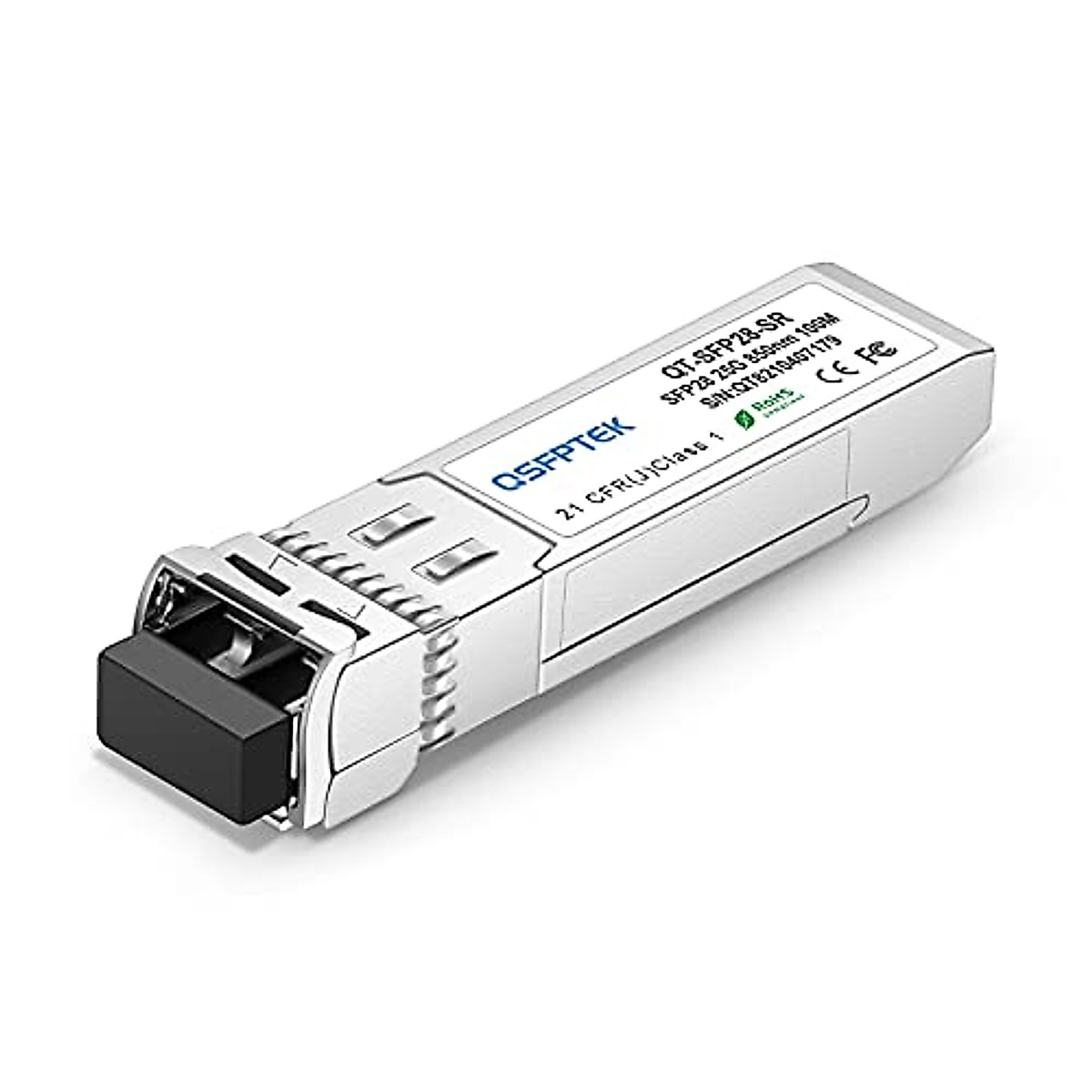 25G SFP28 LR Module, 25GBASE-LR Optical SFP Transceiver, VSEL+PIN Multi-Mode Mini gbic for Cisco SFP-25G-LR-S (1310nm, 10KM, with DDM)