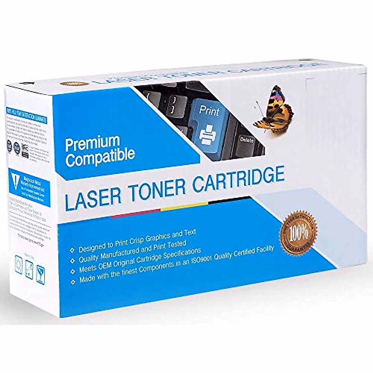 Rose Office Supply Compatible Ink Cartridge Replacement for HP C9720A, Works with: Color Laserjet 4600, 4600DN, 4600DTN, 4600HDN, 4600N, 4650, 4650DN, 4650DTN, 4650HDN, 4650N Black