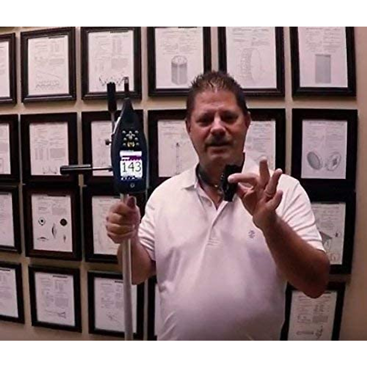 HyperWhistle The Original Worlds Loudest Whistle up to 142db Loud, Very Long Range, for Referee, Coaches, Instructors, Sports, Teachers, Life Guard, Self Defense, Survival, Emergency uses (Black)