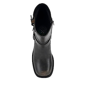 Vince Camuto Women's Kaemie Mid-Calf Boot, Black Leather, 7