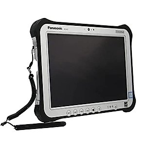 Toughbook Panasonic G1, FZ-G1 MK4 Intel Core i5-6300U 2.4GHz, 10.1" Multi Touch, Digitizer, 256GB SSD, 8GB, LAN Port, WiFi, Bluetooth, Webcam, Rear Camera, TPM 2.0, Windows 10 Pro (Renewed)