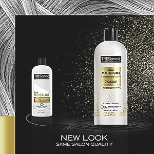 TRESemmé Rich Moisture Shampoo and Conditioner Rich Moisture 2 Count for Dry Hair Formulated With Vitamin E and Biotin 28 oz