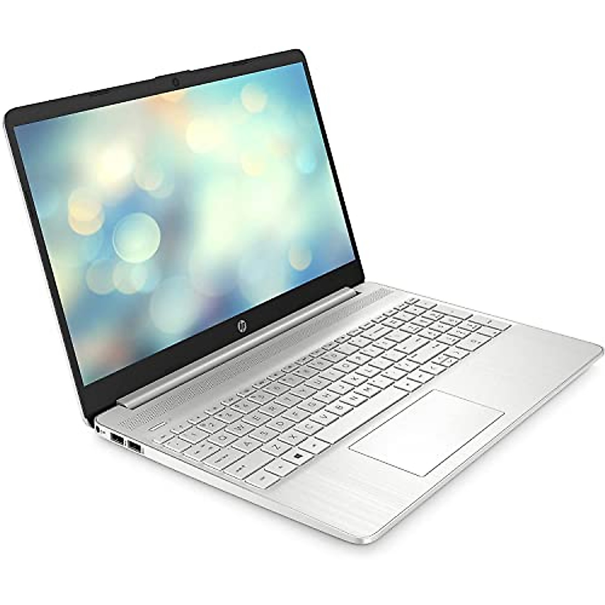 HP 15.6 inch Laptop, AMD Ryzen 5300U, 4-Cores Processor, 12GB RAM, 256GB SSD Storage, Windows 10 or Windows11, ‎Bluetooth, Wi-Fi, Fast Charge, Webcam, Bundle with JAWFOAL
