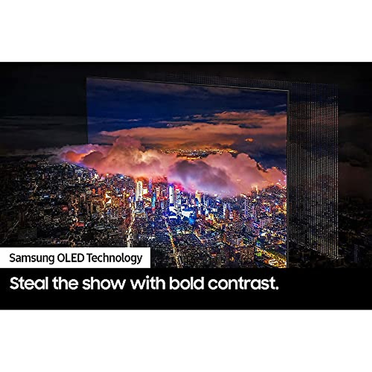 SAMSUNG QN55S90CAFXZA 55 Inch OLED 4K Smart TV 2023 (Renewed) Bundle with 2 YR CPS Enhanced Protection Pack