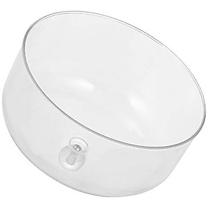 Yardwe Glass Bell Dome Glass cake display food glass dome transparent cake dome cake dome cover cover Cake Dome- Cake Dome Lid