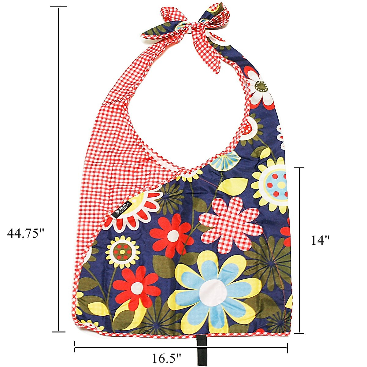 Envirosax Set of 2 Slingsax Bags Gingham & Blue