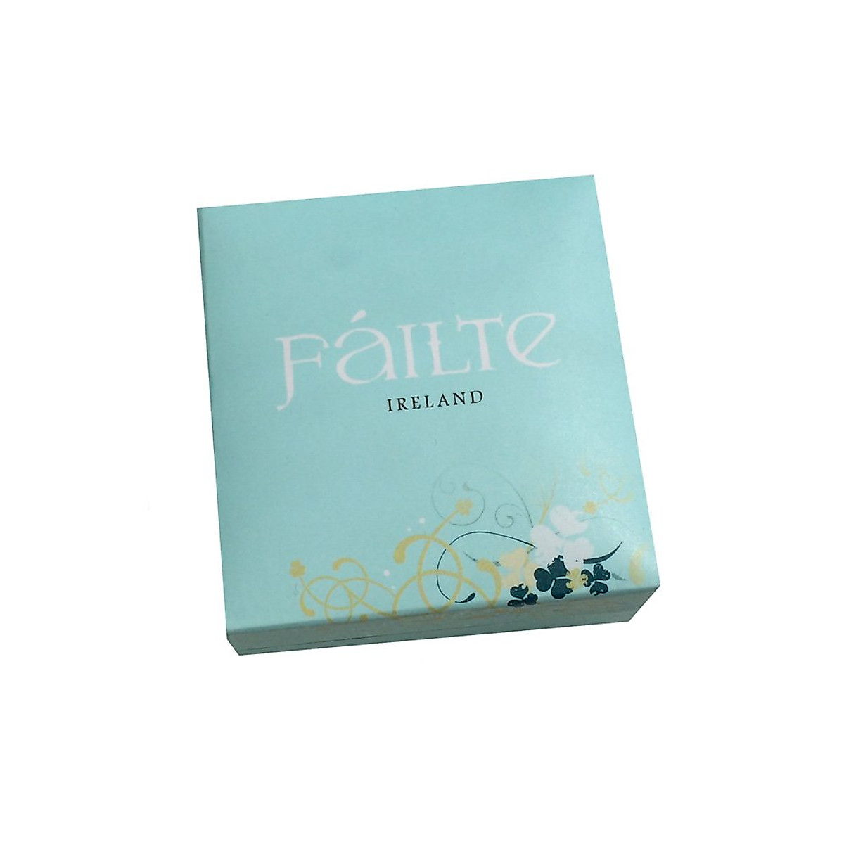 Failte Silver with Marcasite & Connemara Marble Celtic Cross-Irish Made