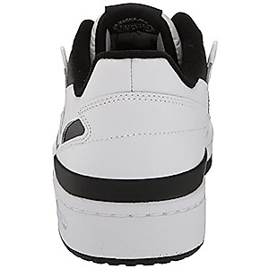 adidas Originals Men's Forum Low Sneaker, White/White/Black, 10.5
