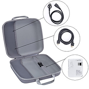 Aenllosi Hard Carrying Case Replacement for Epson VS260/EX7280/EX3280/EX5280/880/1080 SVGA 3LCD Projector