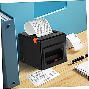 MUSISALY Black Portable Printer Abs Thermal Pos Printer Thermal Printer Printer
