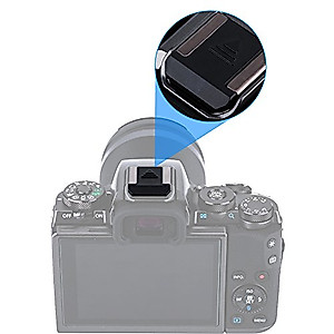 JJC 2 PCS Camera Hot Shoe Cover Cap Protector for Canon EOS R5 R6 RP R 7D Mark II 6D Mark II 5D Mark IV III 1D Mark IV M50 M5 Mark II Rebel T8i T7i T7 T6i T6 T5 SL3 SL2 Camera & More-Black