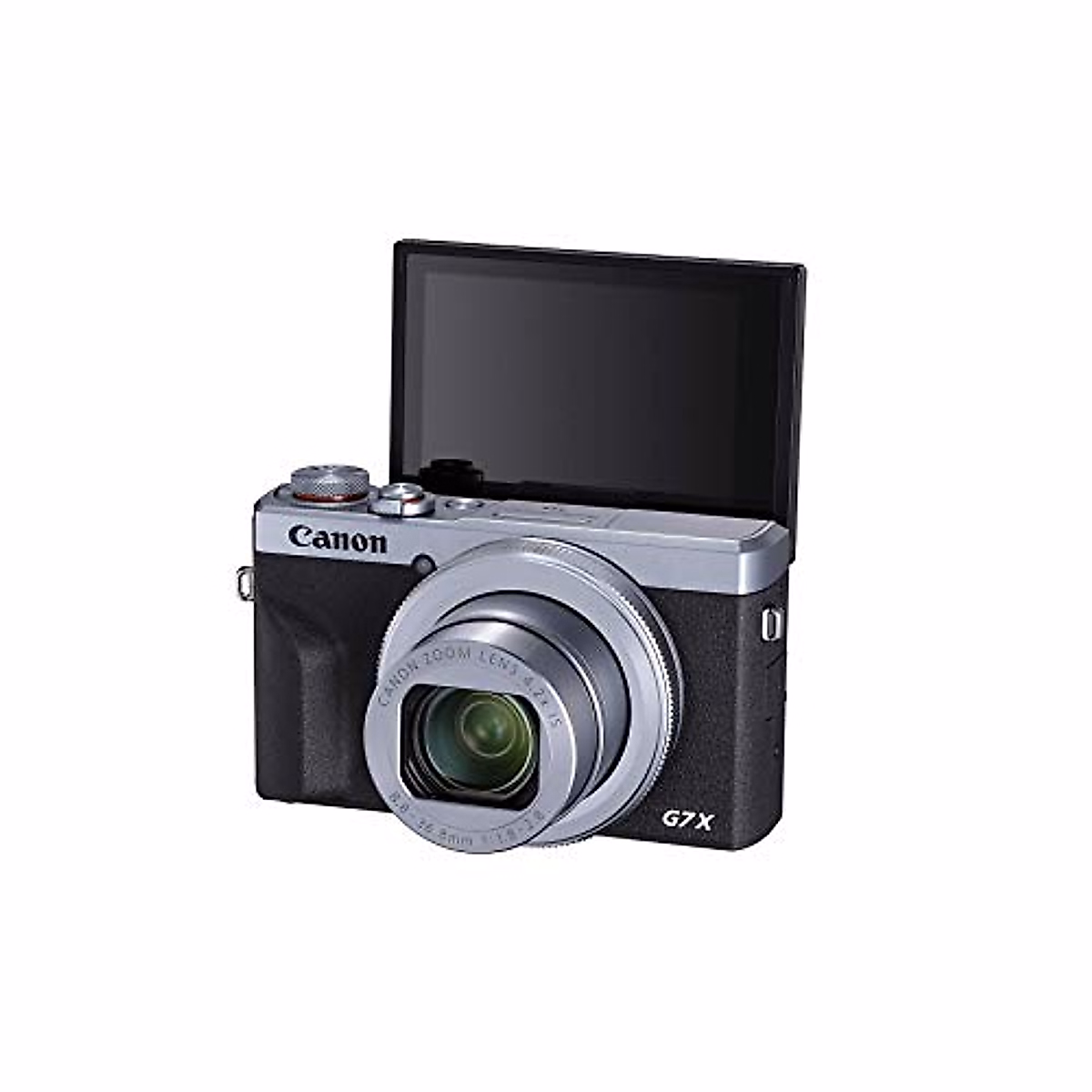 Canon PowerShot Digital Camera [G7 X Mark III] with Wi-Fi & NFC, LCD Screen and 4K Video - Silver (Renewed)