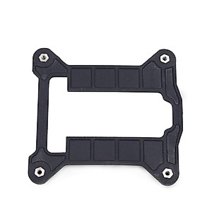 GENNEL Plastic CPU Backplate, Heatsink Holder Radiator Base Insulation Bracket for Intel LGA 1150 1151 1155 1156