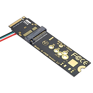 xiwai NGFF A/E-Key Card to M.2 NGFF Key-M NVME SSD Adapter for AX200