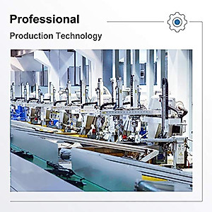 TEINO 62XL Remanufactured Ink Cartridge Replacement for HP 62XL 62 use with OfficeJet 200 250 Mobile Envy 7640 5660 7645 5540 5740 5643 5640 8000 OfficeJet 5740 5745 5743 (Black Tri-Color, 2-Pack)