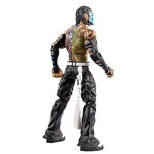 WWE Jeff Hardy Elite Collection Action Figure, 6-in Posable Collectible Gift for WWE Fans Ages 8 Years Old & Up [Colors May Vary]