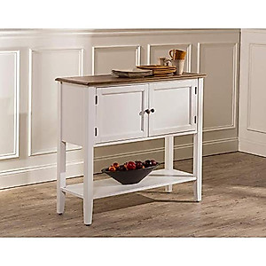 Hillsdale Furniture Server White