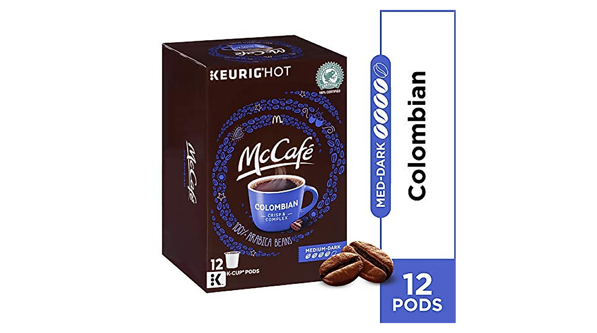 McCafe Colombian K-Cups: 12-Count Keurig Coffee Pods