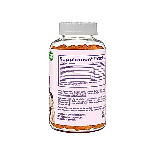 Collagen Gummies- Natural Marine Collagen for Women, and Men- Collagen Supplements for Skin Joint, Hair, Nails- Hydrolyzed Type 2 & 1 3- Replace Pills and Powders - No Gelatin, Kosher, Halal- 100 Ct.