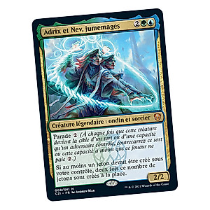 Magic: The Gathering quantique Deck Commander Strixhaven-Quandrix Quantum (Blue-Green)