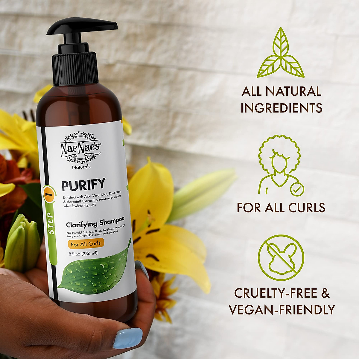 Nae Nae's Naturals Purify Clarifying Shampoo - 8oz