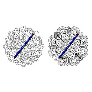 The Art of Mandala 2: Adult Coloring Book Featuring Calming Mandalas designed to relax and calm