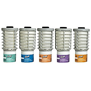 Scott Automatic Air Freshener Dispenser (92621), Smoke / Black