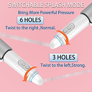 Portable Bidet for Traval, Electric Rechargeable Handheld Travel Bidet, Portable Hygiene Sprayer for Men, Women, and Postpartum Care, Travel Essentials