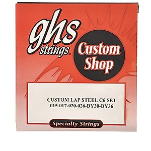 GHS Electric Lap Steel Strings C6 Tuning 15-36