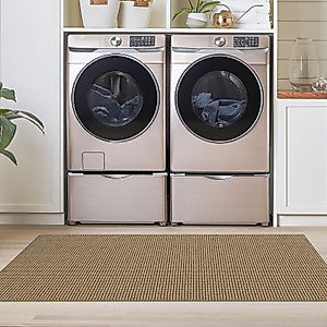 KOZYFLY Boho Hallway Runner Rug 2x5 ft Washable Hallway Carpet Runner Natural Rubber Backed Kitchen Rug Cotton Entryway Runner Rugs Floor Rugs for Kitchen Bathroom Entryway Bedroom