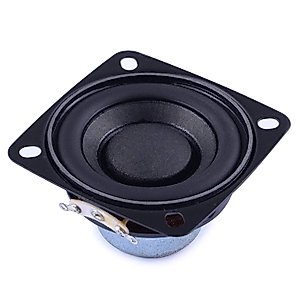 Cylewet 2Pcs 2inch 4Ohm 10W Full Range Audio Speaker Stereo Woofer Loudspeaker for Arduino (Pack of 2) CYT1116